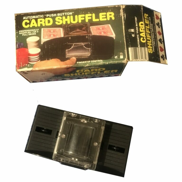 Silver Coconut » Automatic “Push Button” Card Shuffler
