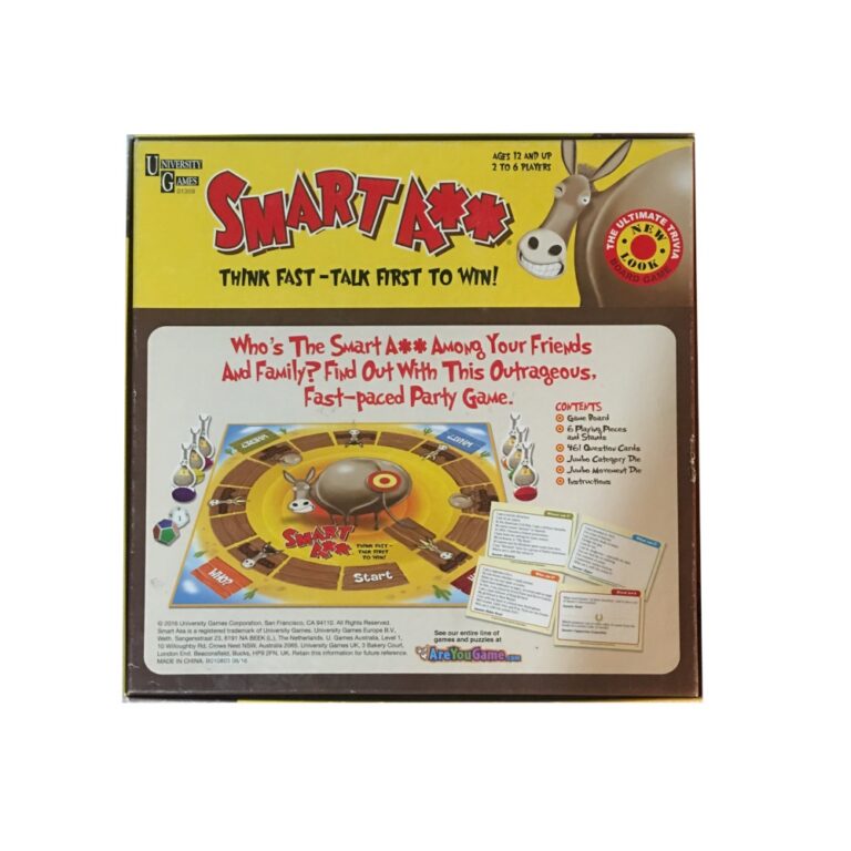 Silver Coconut » Smart A** The Ultimate Trivia Board Game