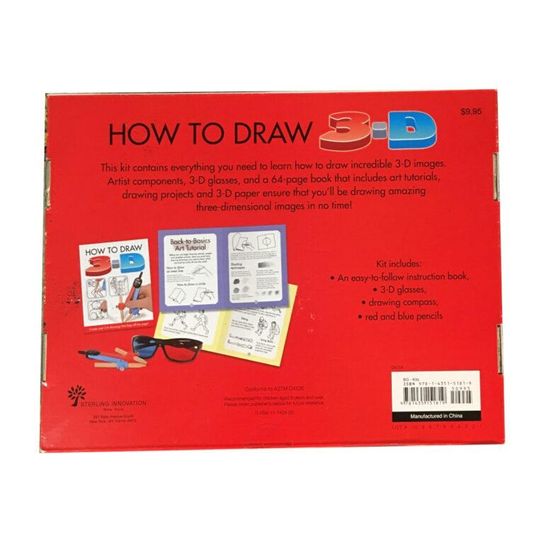 Silver Coconut » How to Draw 3D Art Kit