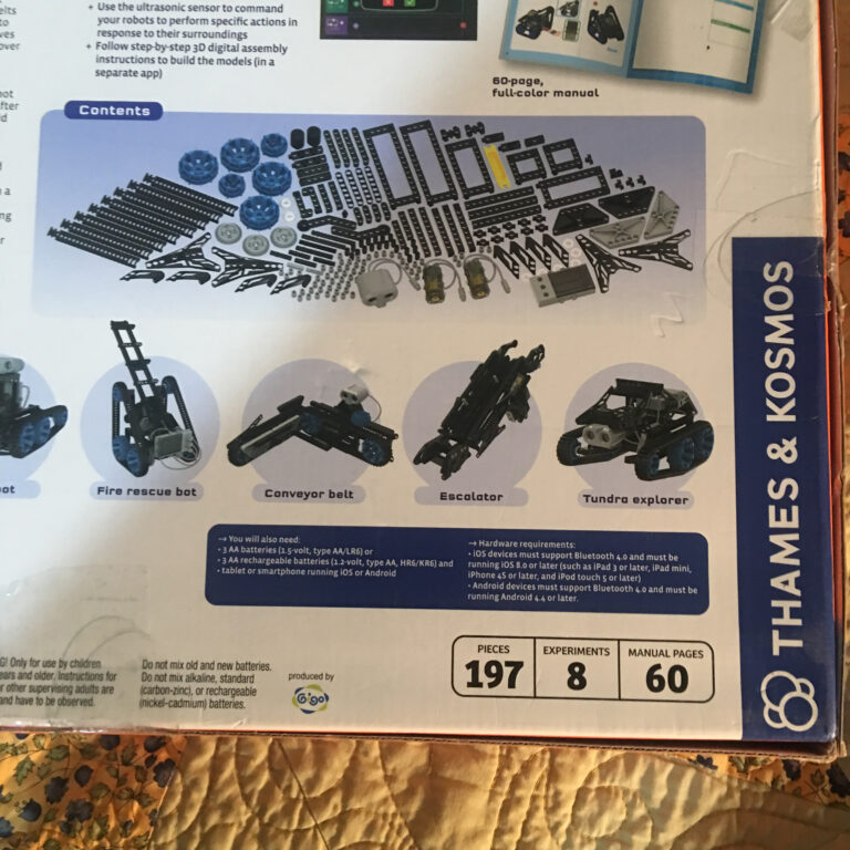 Silver Coconut » Thames & Kosmos Robotics STEM Experiment Kit