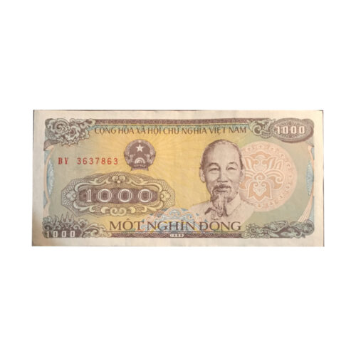 Silver Coconut » Vietnamese 1,000 Đồng Note