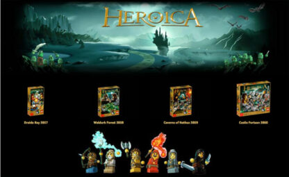 Silver Coconut » Heroica “Waldurk” Lego Buildable Game (3858)